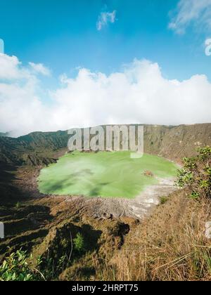 An aerial view of Chichonal Volcano in Chiapas, Mexico Stock Photo - Alamy