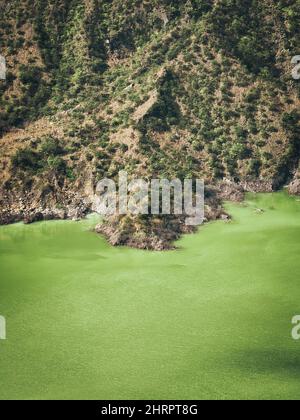 An aerial view of Chichonal Volcano in Chiapas, Mexico Stock Photo - Alamy