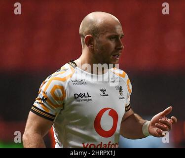 Dan Robson of Wasps Rugby, during the game Stock Photo - Alamy