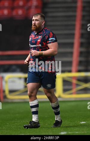 Jake Woolmore of Bristol Bears during the game Stock Photo - Alamy