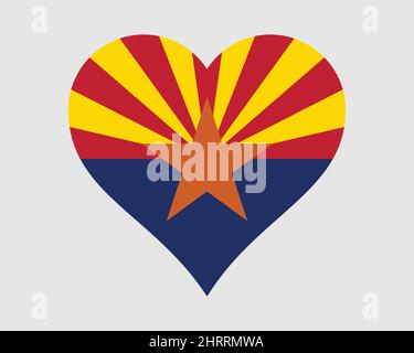 Arizona logo. Badge of the US state. Layered circular sign around ...
