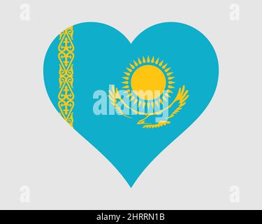 Flag of Kazakhstan. Kazakh national banner and patriotic symbol ...