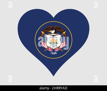 Flag of Utah. Vector Illustration Stock Vector Image & Art - Alamy