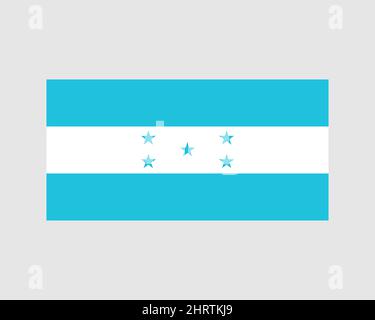National Flag of Honduras, Honduras sign, Honduras Flag Stock Vector ...