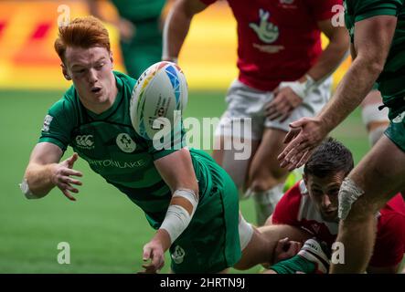 Great Britain’s Robbie Fergusson and Ireland’s Harry McNulty lead out ...