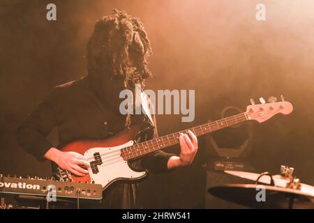 Southampton, UK. 24th Feb, 2022. Composer and synthesiser player ...