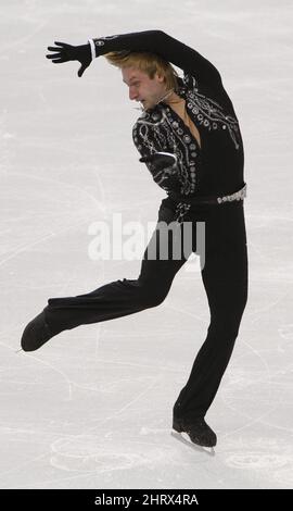 Evgeni Plushenko figure skater champion Stock Photo - Alamy