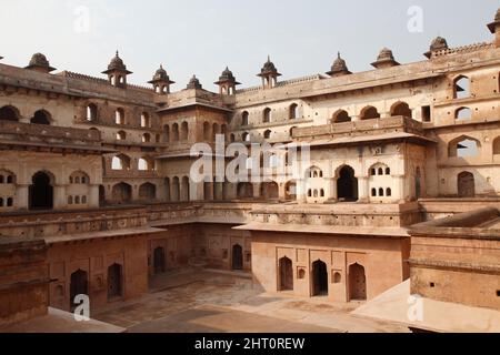 Interior and courtyard of Raj Mahal Palace, built in 17th.Century by ...