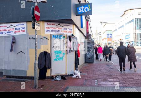 TAKE OFF YOUR CLOTHES AND LIVE Stock Photo - Alamy