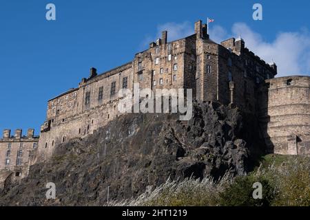 Edinburgh Castle Scotland October 2021 Stock Photo - Alamy