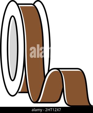 silk reeling color icon vector illustration Stock Vector Image & Art ...