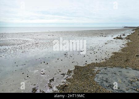 Coastal cenery at Pellworm, a island in North Frisia, Germany Stock ...