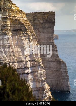 Gozo, Sanap Cliffs Stock Photo - Alamy