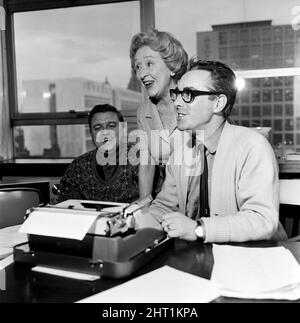 Coronation Street scriptwriters Harry Driver and Vince Powell. 16th ...