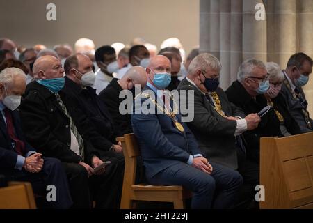 The Most Reverend William Nolan, with the Lord Provost of Glasgow ...