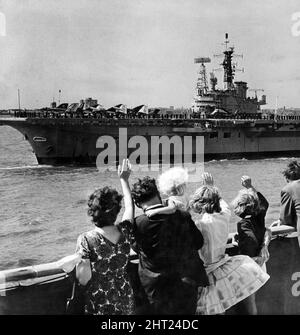 HMS Centaur (R06) was a Royal Navy aircraft carrier operational in the ...