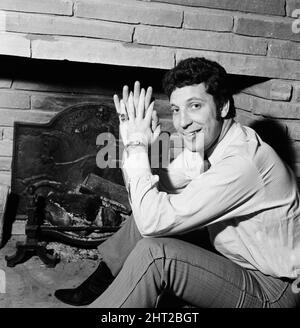 Singer Tom Jones, Friday 2nd December 1966 Stock Photo - Alamy