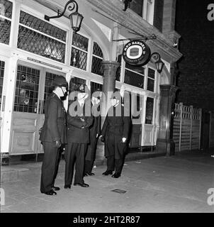 Police outside the Blind Beggar pub, Whitechapel Road, after the ...