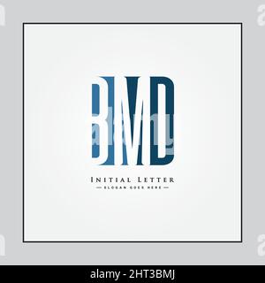 BMD logo. BMD letter. BMD letter logo design. Initials BMD logo linked ...