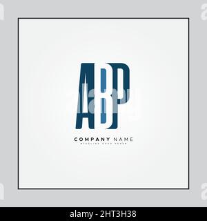 ABP logo. ABP letter. ABP letter logo design. Intitials ABP logo linked ...