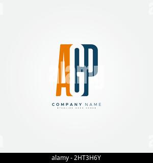 AGP logo. AGP letter. AGP letter logo design. Initials AGP logo linked ...