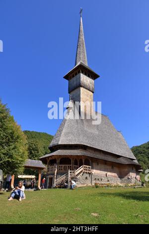 September 8 2021 - Barsana, Romania: Barsana monastery, one of the main ...