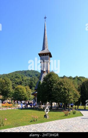 September 8 2021 - Barsana, Romania: Barsana monastery, one of the main ...