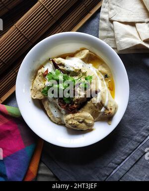 Malai Chaap Gravy - North Indian curry soya chaap Stock Photo - Alamy
