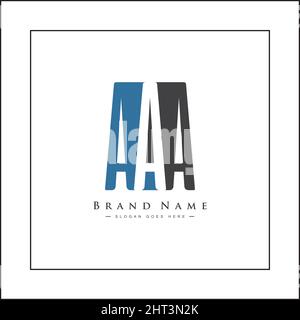 AAA Initial Symbol Vector Logo Design Graphic Stock Vector Image & Art ...