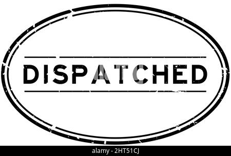 Grunge black discharge word oval rubber stamp in white background Stock ...