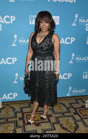 Deborah Riley-Draper arrives at the 53rd NAACP Image Awards Viewing ...