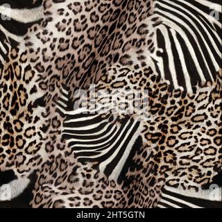 Abstract background with a brindle pattern Stock Photo - Alamy