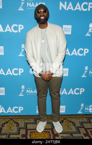 Isaac Yowman arrives at the 53rd NAACP Image Awards Nominees Reception ...