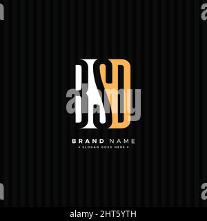 BSD letter logo design in six style. BSD polygon, circle, triangle ...