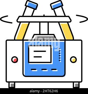 laboratory centrifuge color icon vector isolated illustration Stock ...