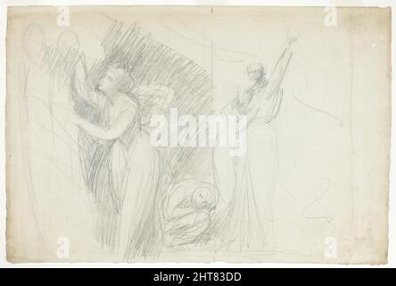 Drawings and Prints, Drawing, Illustration to the Tempest: Caliban ...