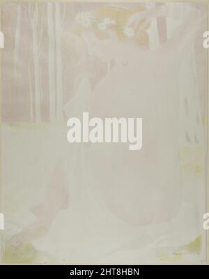 Women in flower wreath on sunny meadow, Floral crown, symbol of summer ...