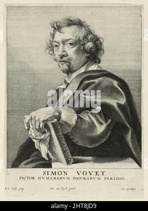 SIMON VOUET - - Engraving 17th century Stock Photo - Alamy