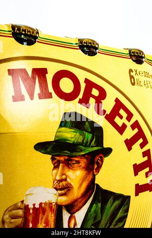 Birra Moretti beer. Bucharest, Romania, 2023 Stock Photo - Alamy