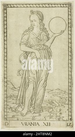 Urania (astronomy) (from the Tarocchi series D: Apollo and the Muses ...