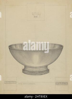Silver Bowl, c. 1936 Stock Photo - Alamy