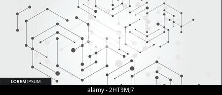 Simple technology graphic background Stock Vector Image & Art - Alamy