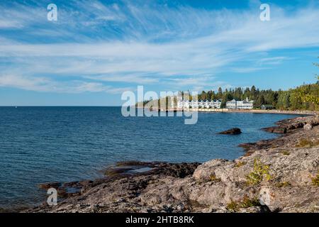 The Bluefin Bay Lake Superior Resort near Tofte and Lutsen, Minnesota ...