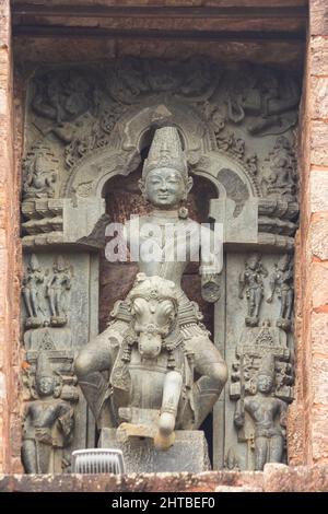 Statue of Vedic Sun god Surya or Arka at Konarak Sun temple , Orissa ...