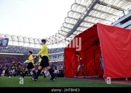 Kashima Stadium, Ibaraki, Japan. 26th Feb, 2022. Yuma Suzuki (Antlers ...