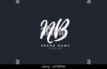 BN, NB, Abstract Letters logo Monogram Stock Vector Image & Art - Alamy