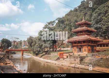 Nepal, Kathmandu valley, Panauti newar village, Bansha Gopal Krishna ...