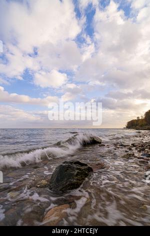 Photo of the Baltic coast of Broager in Denmark Stock Photo - Alamy