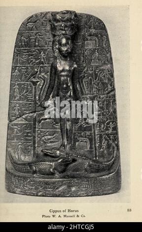 Cippus of Horus or Heru. Horus is one of the most significant ancient ...