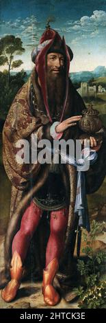 Joos van Cleve - Triptych of the Adoration of the Magi - 1520 - XVI th Century - German School ...